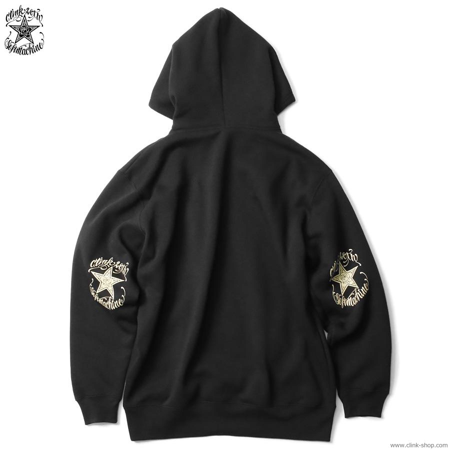 Softmachine ソフトマシーン SOFTMACHINE × CLINK 20TH STAR HOODED (BLACK) コラボ プルオーバーパーカー TATTOO タトゥー ...