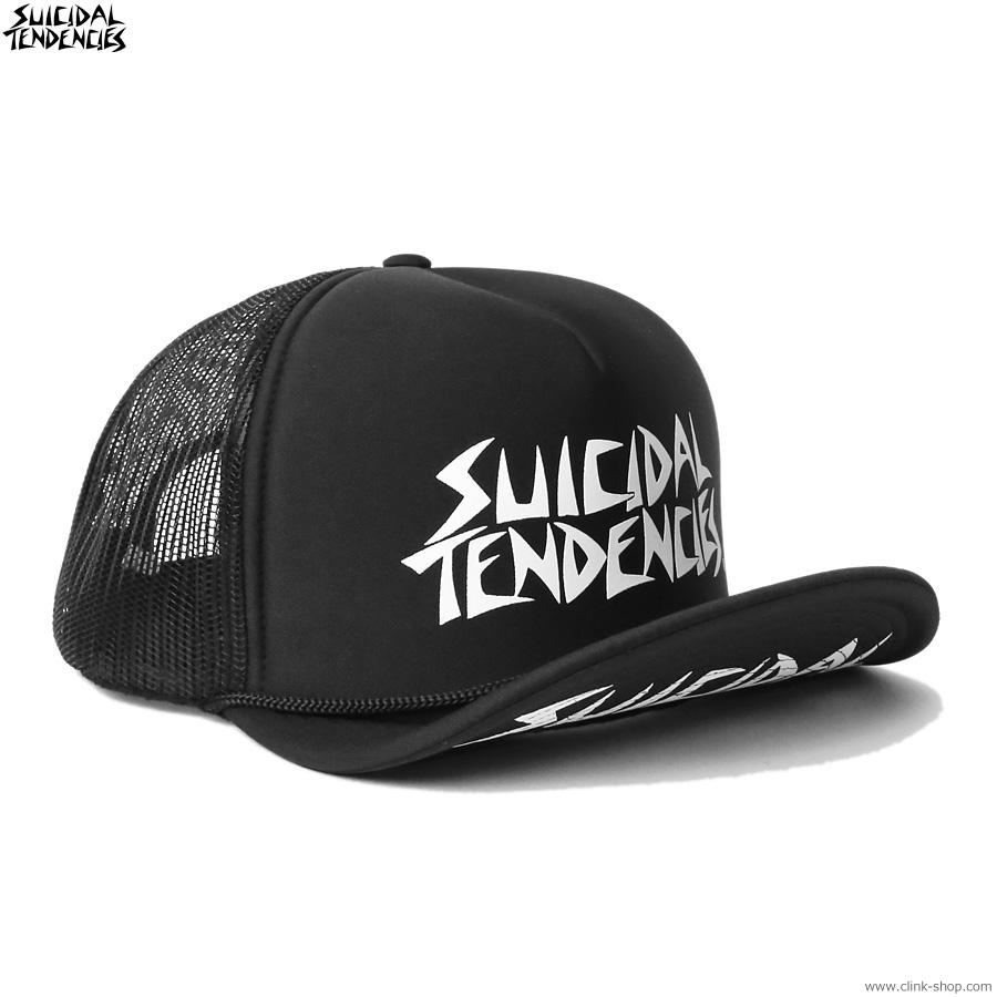 スイサイダルテンデンシーズ SUICIDAL TENDENCIES OG FLIP UP HAT - BLACK フリップアップ メッシュキャップ ス : sxtcpblk : CLINK ...