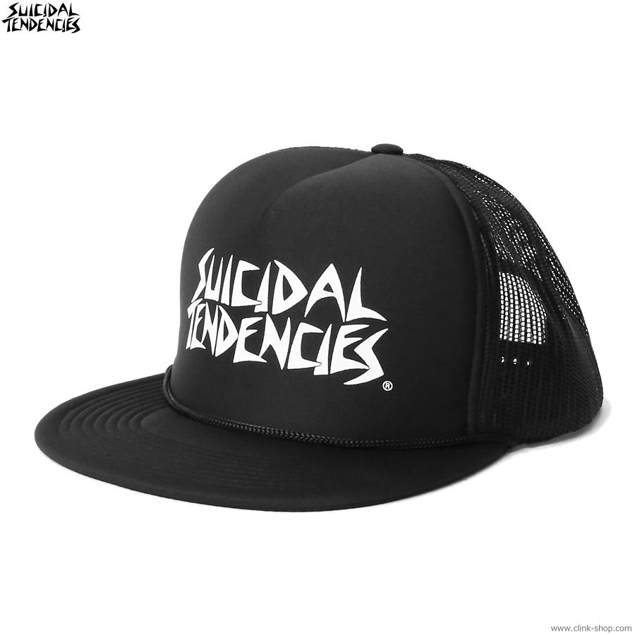 スイサイダルテンデンシーズ SUICIDAL TENDENCIES OG FLIP UP HAT - BLACK フリップアップ メッシュキャップ ス : sxtcpblk : CLINK ...