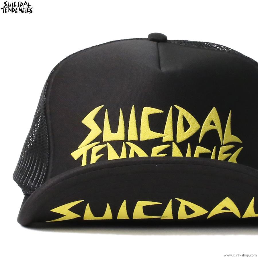 スイサイダルテンデンシーズ SUICIDAL TENDENCIES OG FLIP UP HAT - FLUO YELLOW フリップアップ ...