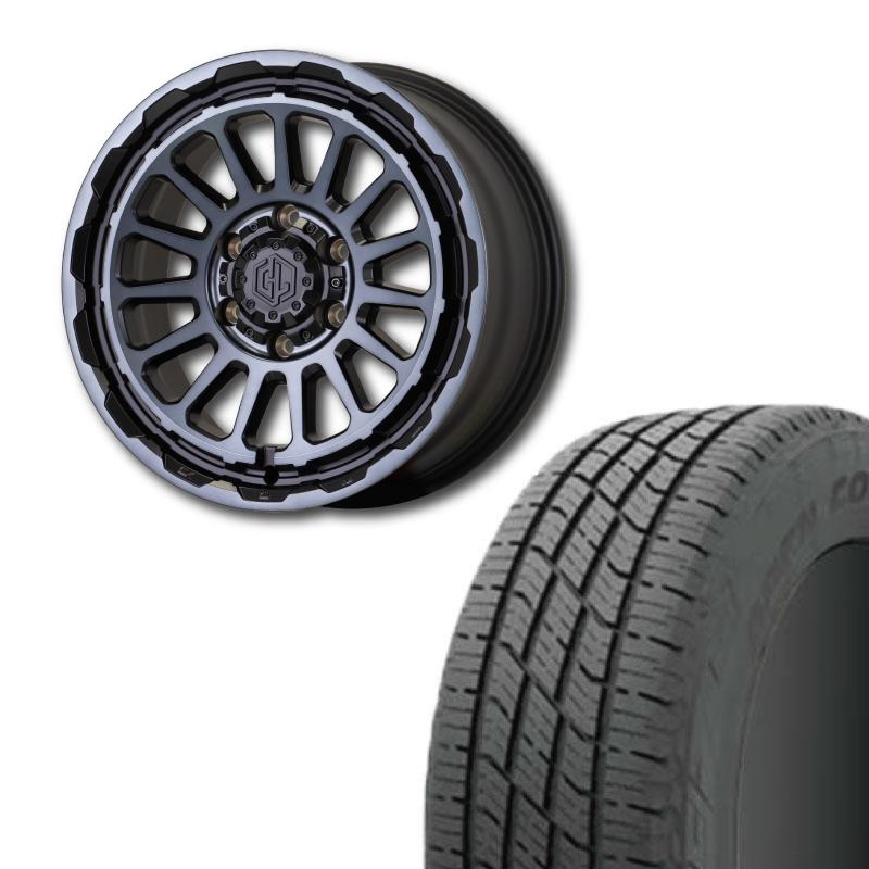 285/60R18 TOYO TIRES OPEN COUNTRY H/T II UNIONRIM HR 18インチ 7.5J +55 139 ...