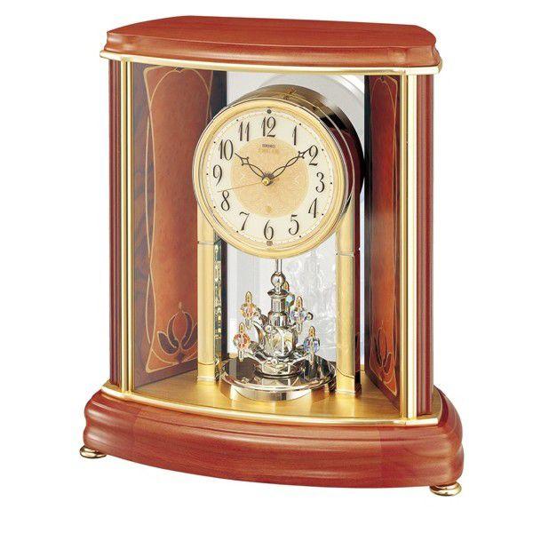 セイコーメロディ置時計エンブレム SEIKO電波置き時計 HW528B : クロックショップ セシセラ - 通販 - Yahoo!ショッピング