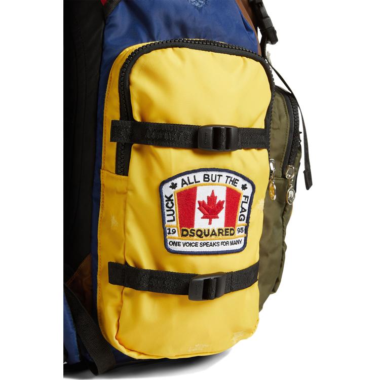 DSQUARED2 ディースクエアード INVICTA COLOUR-BLOCK BACKPACK DSQUARED2 : CLOPLAGRO ...