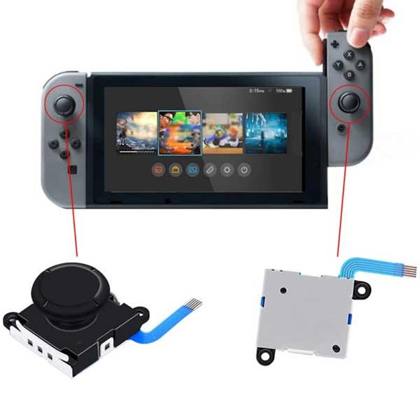 Switch NS Joy-con 用 Joy-Con Switch ジョイコン 修理 コントロール 右／左 センサー アナログジョイスティック Joy-conスティ ... : 2qs-jc ...