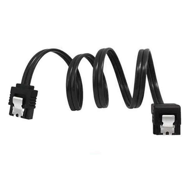 SATAケーブル L型 Sata3 シリアルATA3ケーブル SASケーブル高速 6Gbps対応 HDD SSD CDデータケーブル ロックラッチ付き 抜け落ち... : クロレッツ - 通販 ...