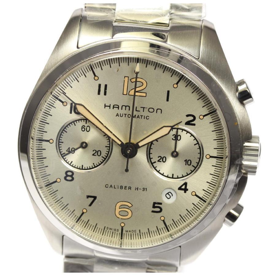 ☆未使用品☆箱保【HAMILTON】ハミルトン カーキ パイロット パイオニア H76416155 クロノグラフ 自動巻き メンズ ...