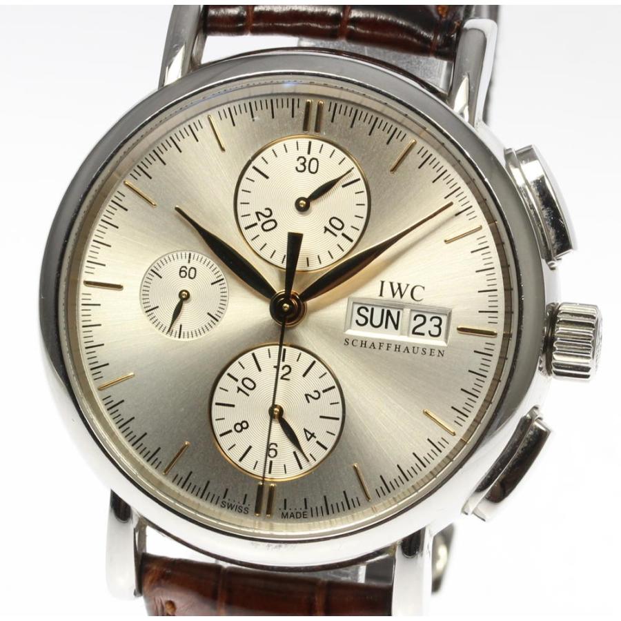 IWC SCHAFFHAUSEN（IWCシャフハウゼン） ☆良品 保付【IWC】ポートフィノ IW378302 自動巻き メンズ【ev10 ...