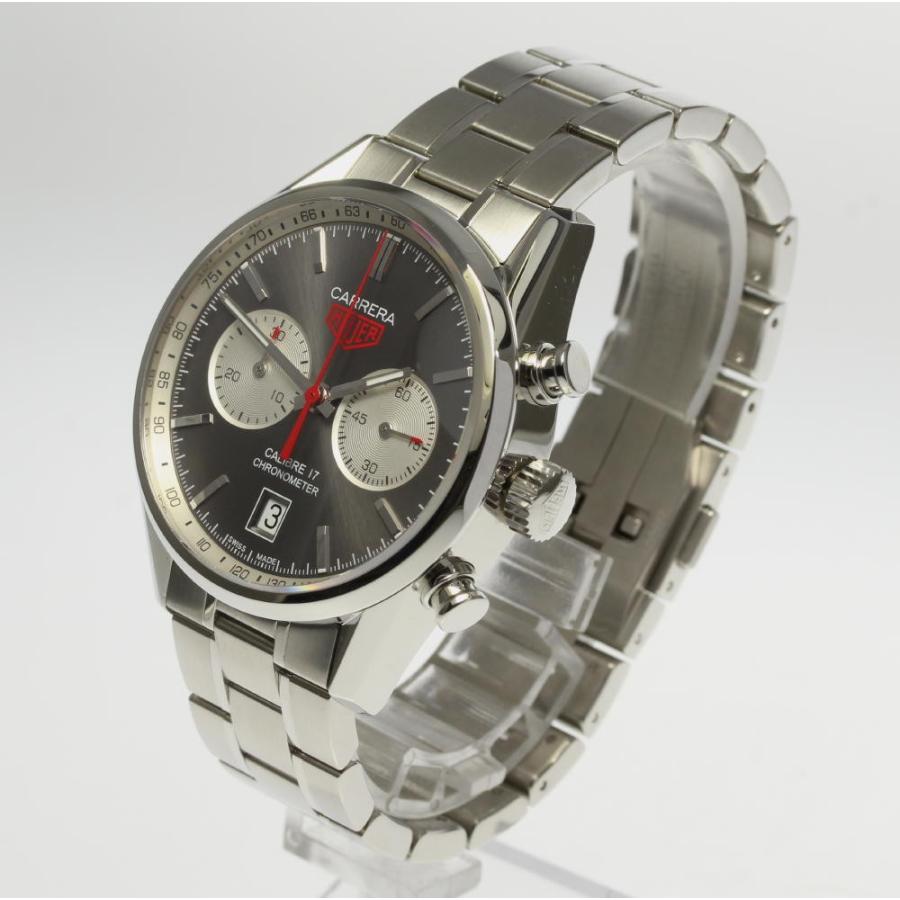 TAG HEUER（タグ・ホイヤー） 良品★箱【TAG HEUER】タグホイヤー カレラ クロノグラフ キャリバー17 CV5110 自動巻き ...