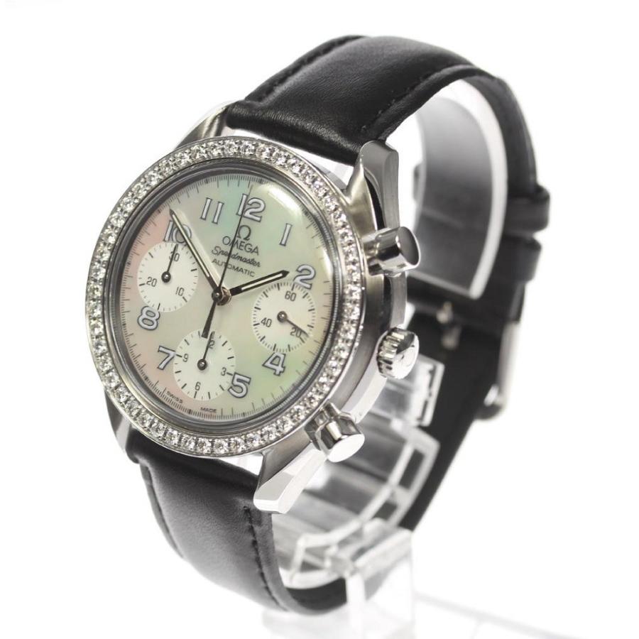 OMEGA 【OMEGA】オメガ スピードマスター ダイヤベゼル クロノグラフ 3815.72 自動巻き メンズ【ev05a ...