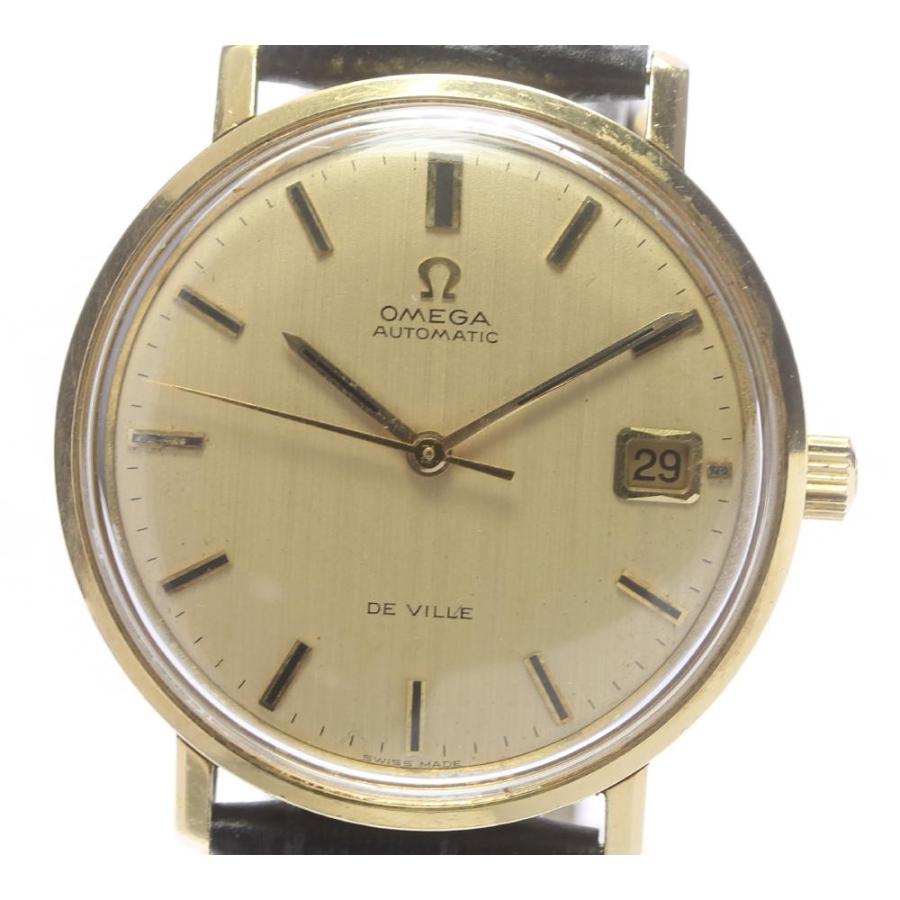 OMEGA 【OMEGA】オメガ K18 デビル デイト 自動巻き メンズ【ev15】 : CLOSER Yahoo!ショップ - 通販 - Yahoo!ショッピング