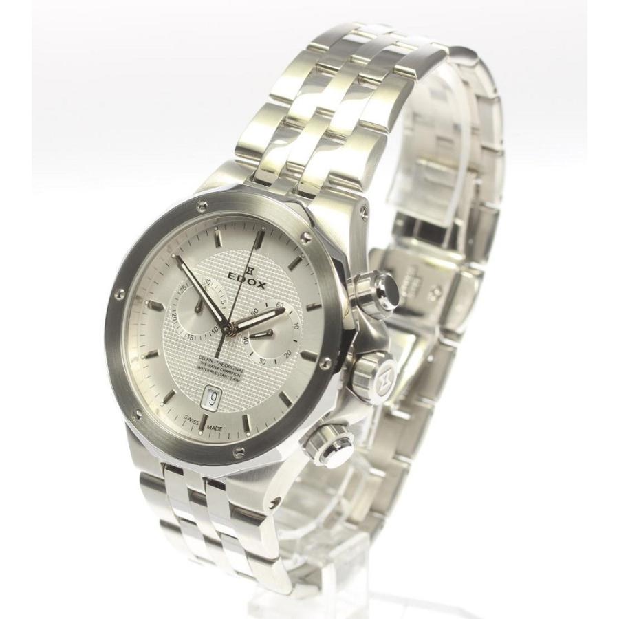 ☆極美品【EDOX】エドックス デルフィン デイト クロノグラフ 10110-3M-AIN クォーツ メンズ :507276:CLOSER Yahoo!ショップ - 通販 - Yahoo!ショッピング