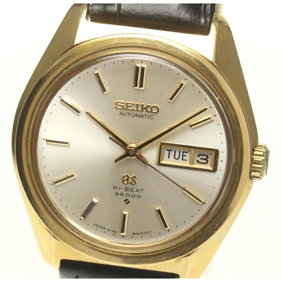 SEIKO 【SEIKO】セイコー GS グランドセイコー ハイビート K18YG 6146-8000 自動巻き メンズ【ev05】 : CLOSER Yahoo!ショップ - 通販 ...