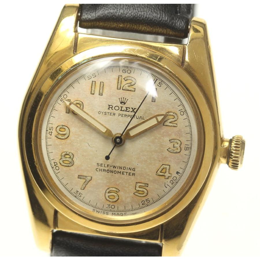【ROLEX】ロレックス オイスターパーペチュアル バブルバック アンティーク 2764 手巻き ボーイズ :523919:CLOSER ...