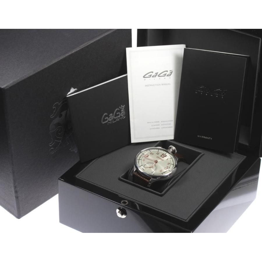 GaGa MILANO 箱保付き【GaGa MILANO】ガガミラノ シルバー GaGa MILANO 箱保付き【GaGa MILANO】ガガミラノ シルバー