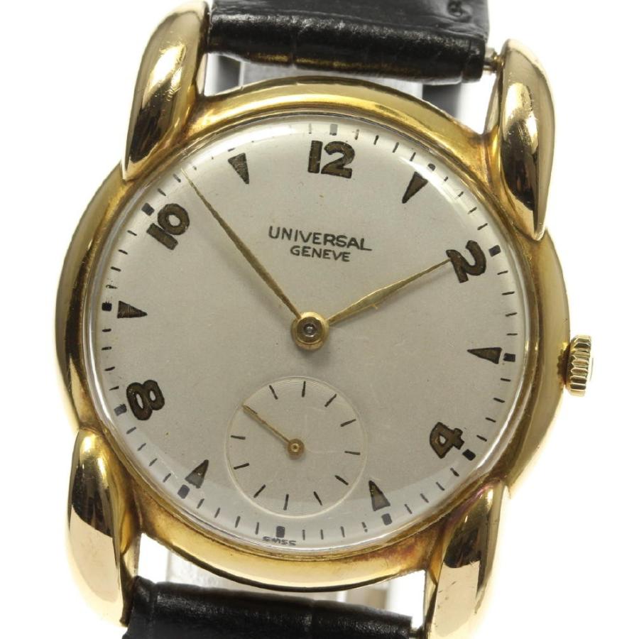 UNIVERSAL GENEVE 【Universal Gen?ve】ユニバーサル・ジュネーブ K18YG cal.128 手巻き メンズ【ev10】 : CLOSER Yahoo!ショップ ...