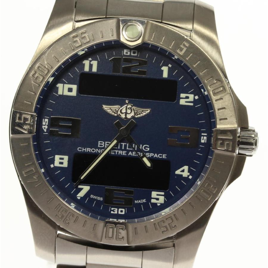 ブライトリング（BREITLING） ☆良品【BREITLING】ブライトリング アエロスペース エヴォ E79363 クォーツ メンズ ...