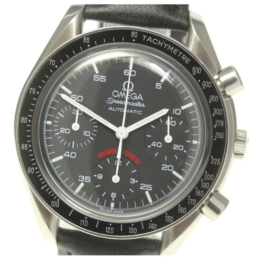 OMEGA ☆良品 保付【OMEGA】オメガ スピードマスター AC MILAN 創設100周年記念 3810.51.41 自動巻き メンズ ...