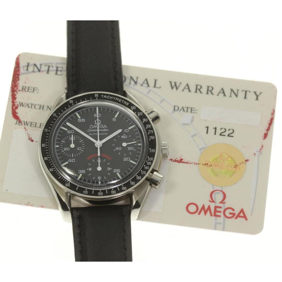 OMEGA ☆良品 保付【OMEGA】オメガ スピードマスター AC MILAN 創設100周年記念 3810.51.41 自動巻き メンズ ...