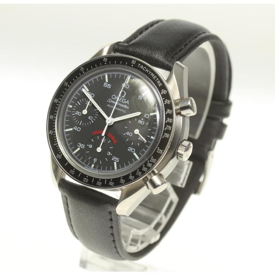 OMEGA ☆良品 保付【OMEGA】オメガ スピードマスター AC MILAN 創設100周年記念 3810.51.41 自動巻き メンズ ...