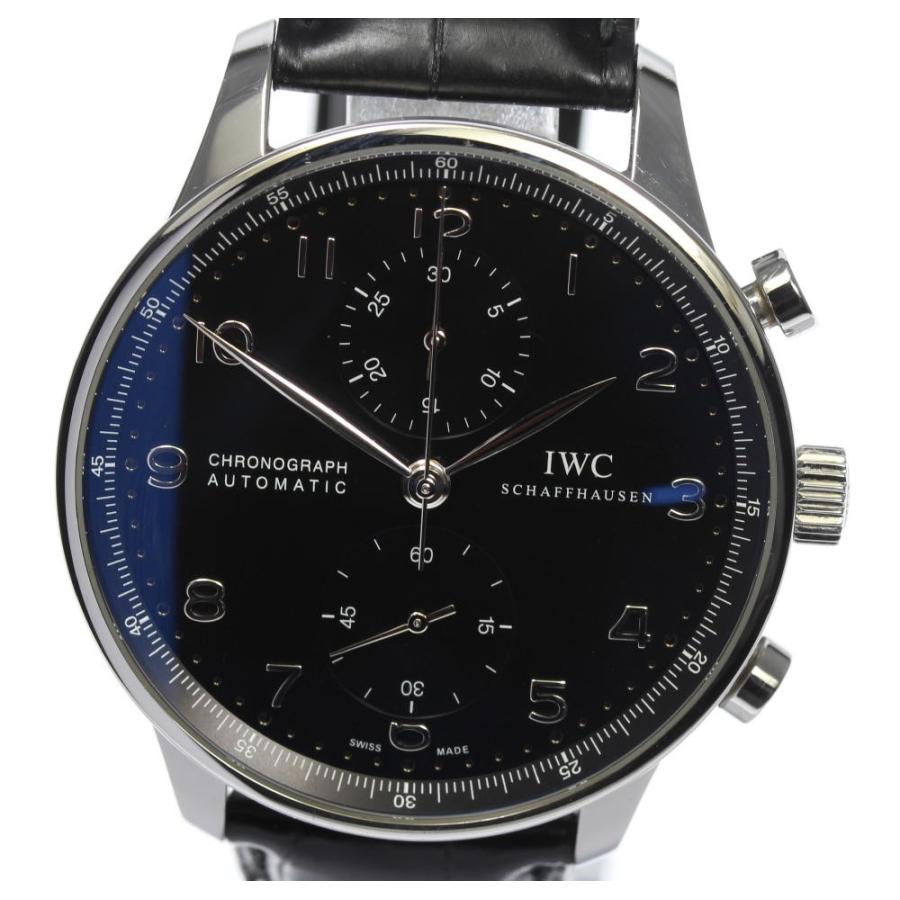 IWC SCHAFFHAUSEN ☆良品【IWC】ポルトギーゼ クロノグラフ IW371447 自動巻き メンズ : CLOSER Yahoo!ショップ - 通販 - Yahoo!ショッピング