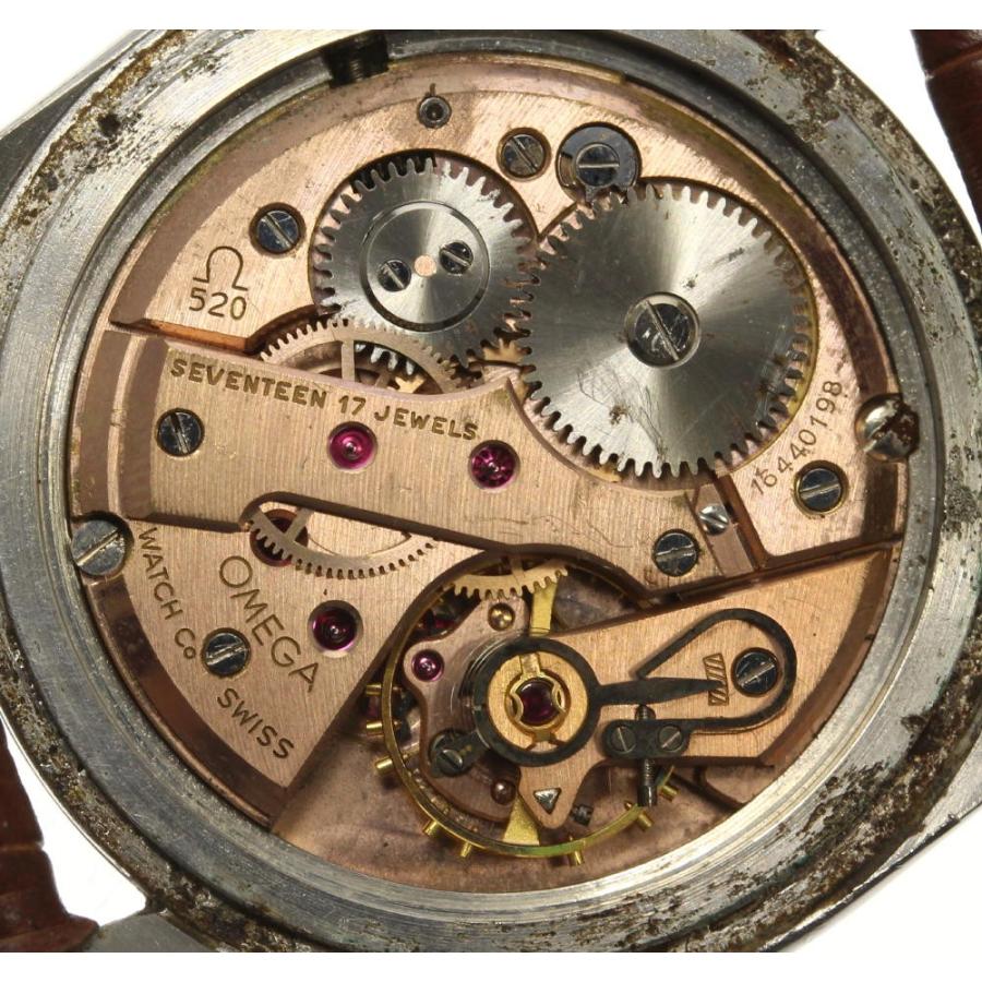 【OMEGA】オメガ ラウンド cal,520 アンティーク 手巻き 革ベルト メンズ【ev05】 : 534660 : CLOSER ...