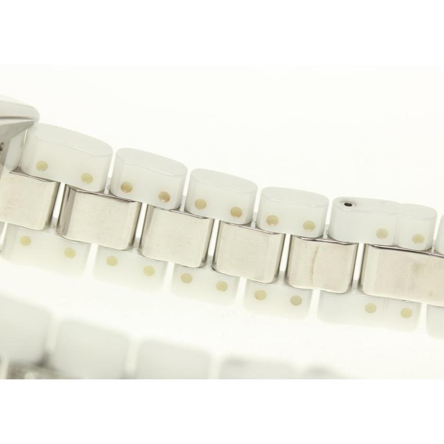 ☆良品【CHANEL】シャネル J12 H1422 ベゼル・ブレスダイヤ 白セラミック 自動巻き メンズ 【21105】 : 534936 ...