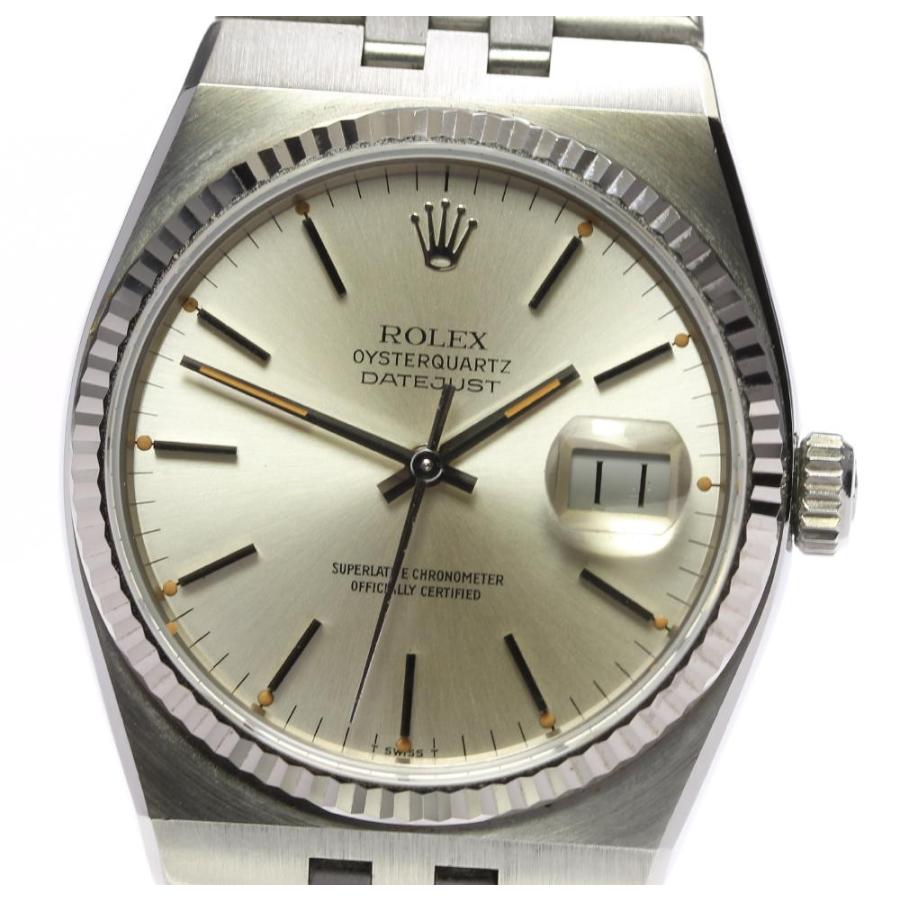 ROLEX ☆良品【ROLEX】ロレックス デイトジャスト 17014 クォーツ メンズ : CLOSER Yahoo!ショップ - 通販 - Yahoo!ショッピング