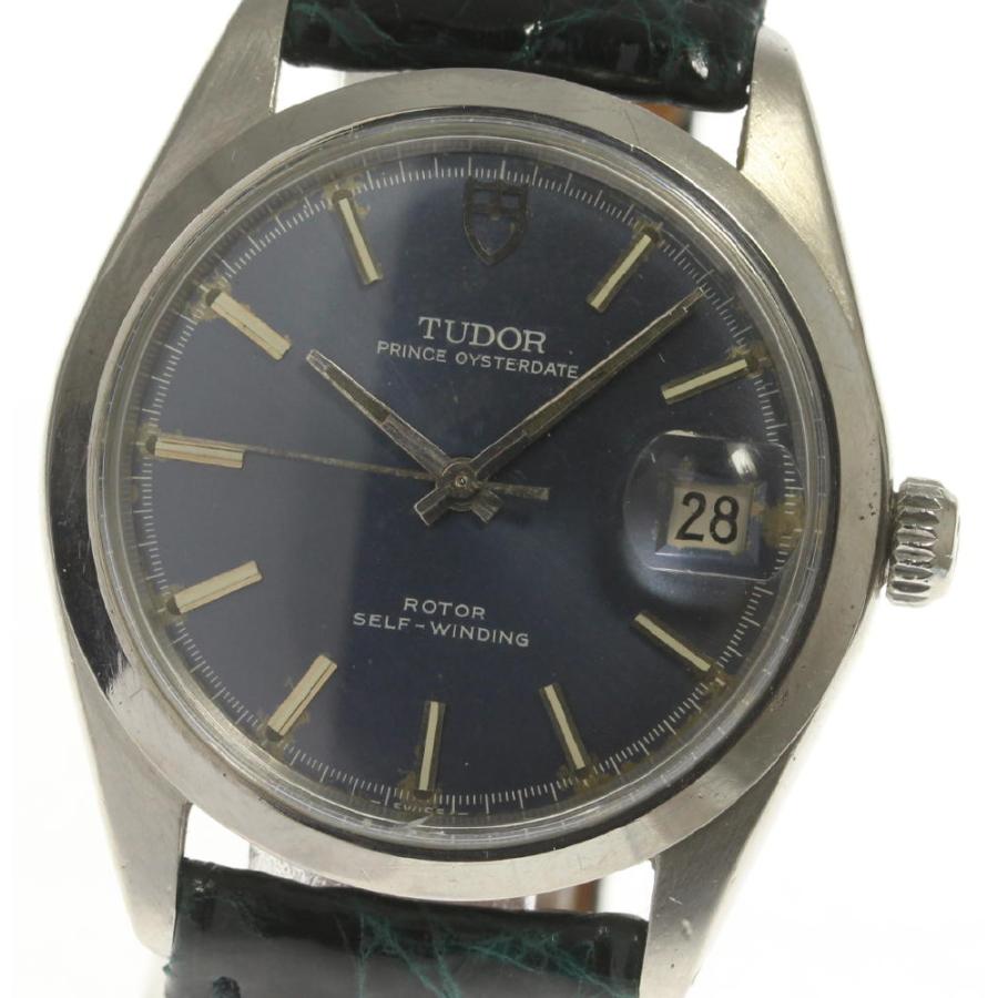 TUDOR（チューダー） ☆訳あり【TUDOR】チュードル プリンス オイスターデイト 90500 アンティーク cal.2184 自動巻き ...