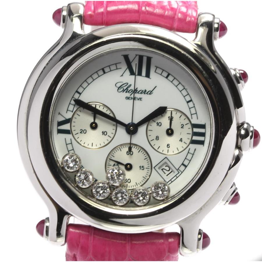 【Chopard】ショパール ハッピースポーツ クロノグラフ 7Pダイヤモンド デイト クォーツ メンズ【ev05】 :535990:CLOSER Yahoo!ショップ - 通販 ...