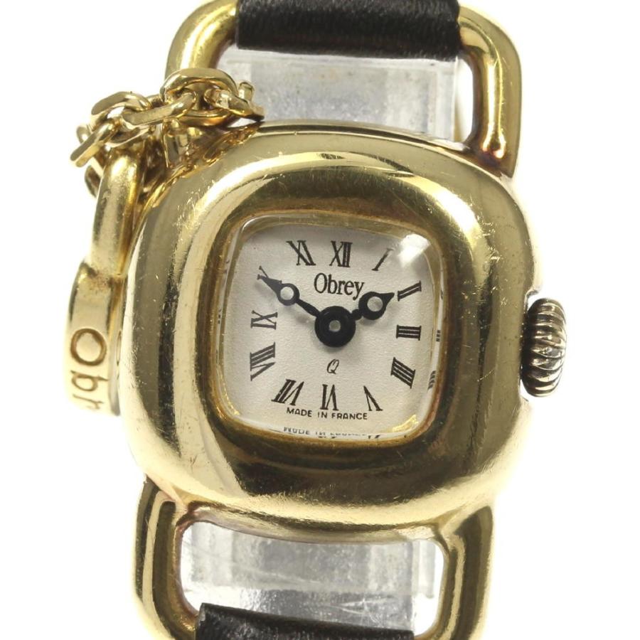【obrey】オブレイ スクエア K18YG クォーツ レディース : 536529 : CLOSER Yahoo!ショップ - 通販 ...