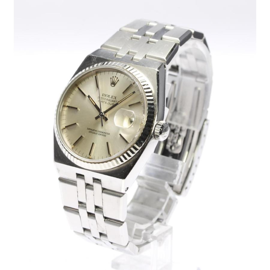 ROLEX 【ROLEX】ロレックス デイトジャスト 17014 クォーツ メンズ : CLOSER Yahoo!ショップ - 通販 - Yahoo!ショッピング