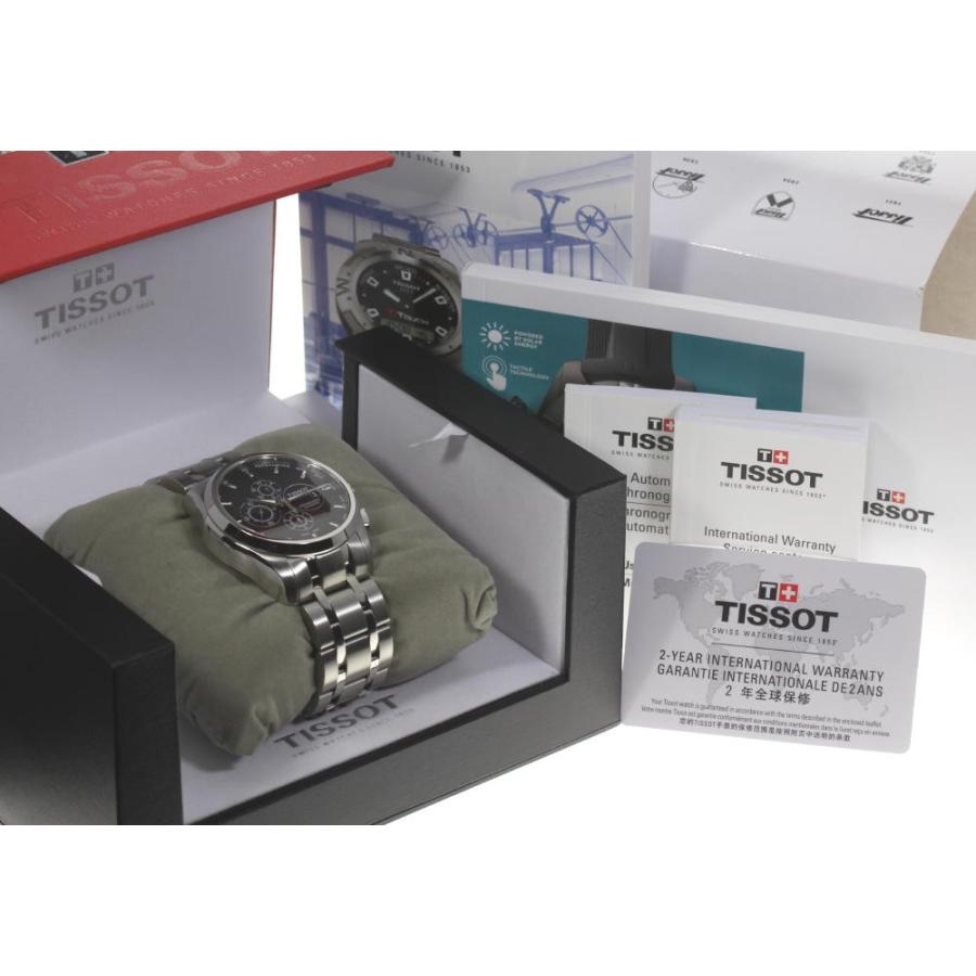TISSOT 【TISSOT】ティソ クロノグラフ T035627 自動巻き メンズ★箱・保【ev15】 : CLOSER Yahoo ...