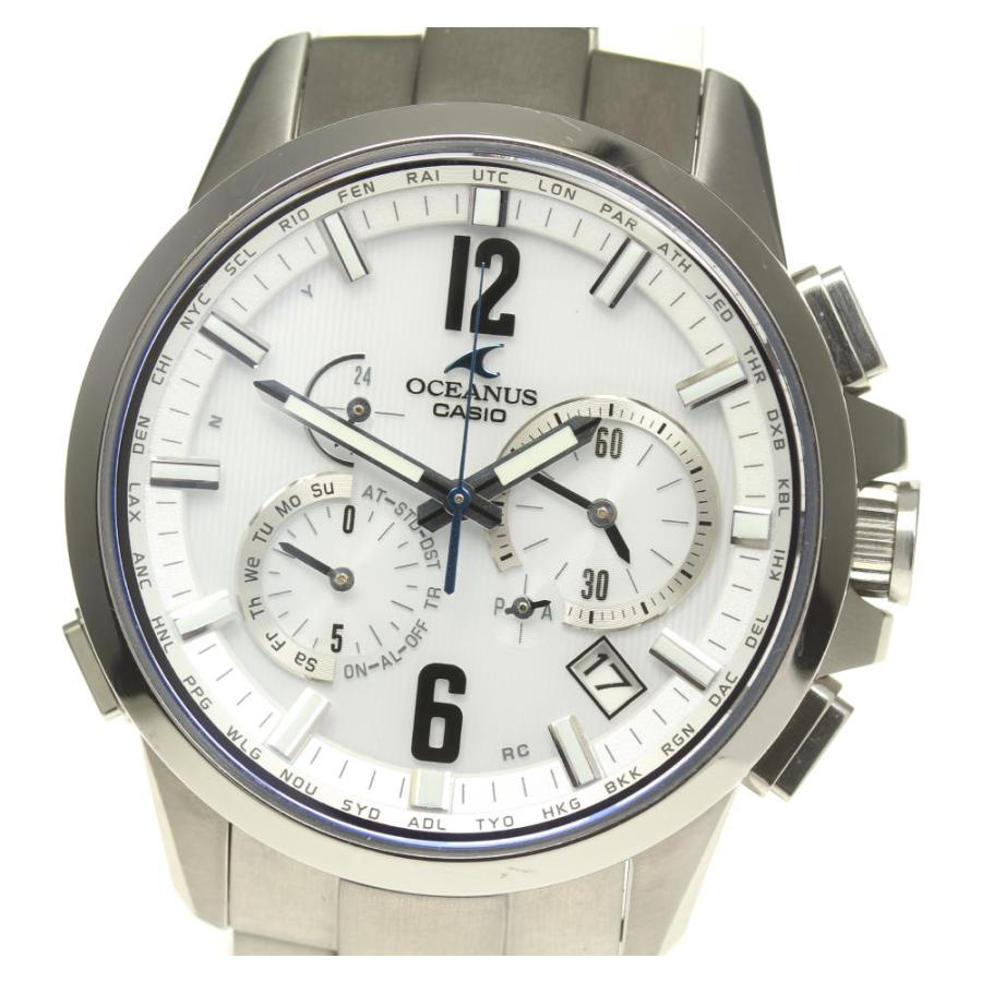CASIO 【CASIO】カシオ オシアナス OCW-T2000-7AJF チタン ソーラー電波 メンズ : CLOSER Yahoo ...