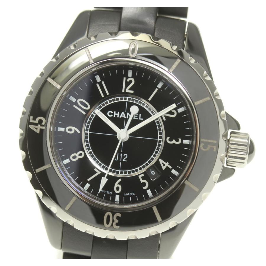 CHANEL ☆良品【CHANEL】シャネル J12 黒セラミック デイト H0681 クォーツ レディース : CLOSER Yahoo!ショップ - 通販 - Yahoo!ショッピング