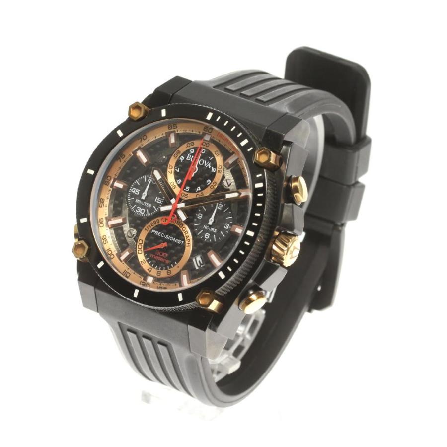箱保付き【BULOVA】ブローバ プレシジョニスト クロノグラフ 98B181 クォーツ メンズ : CLOSER Yahoo!ショップ ...