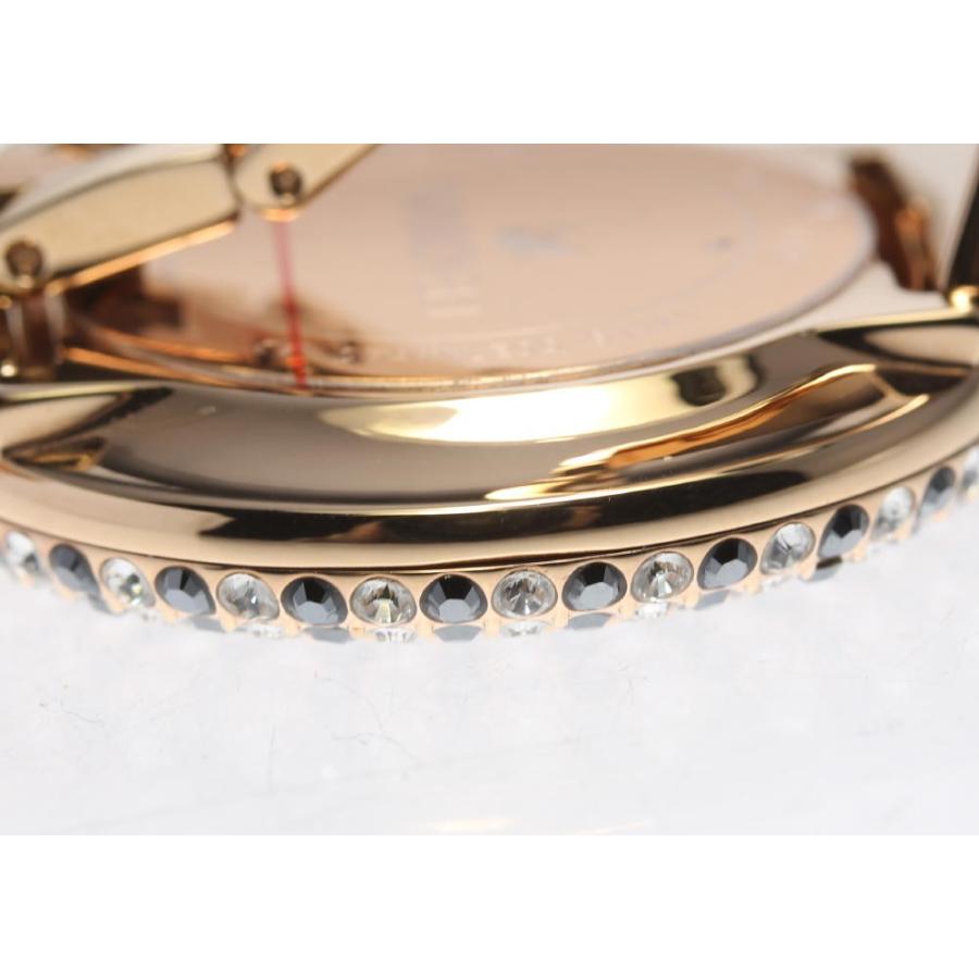 SWAROVSKI 美品☆箱・保【SWAROVSKI】スワロフスキー クリスタル ローズ 5484050 クォーツ レディース ...