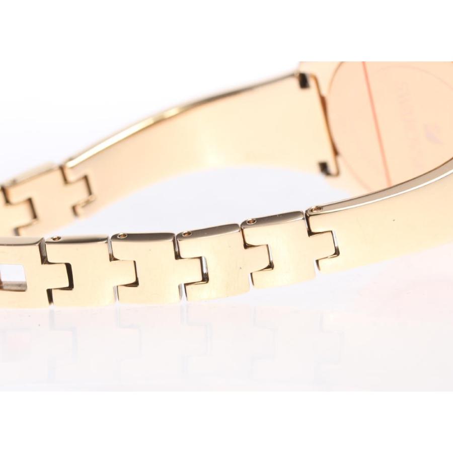SWAROVSKI 美品☆箱・保【SWAROVSKI】スワロフスキー クリスタル ローズ 5484050 クォーツ レディース ...