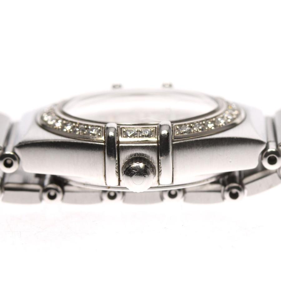 OMEGA 【OMEGA】オメガ コンステレーションミニ マイチョイス アイリス 6色カラーストーン ダイヤベゼル 1460.79 クォーツ ...