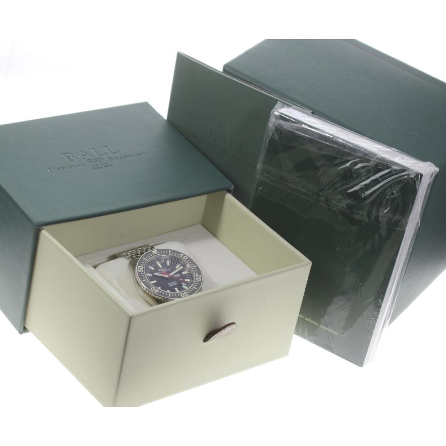 ☆良品 箱付き【BALLWATCH】ボールウォッチ エンジニアマスターII スキンダイバー デイデイト DM2108A 自動巻き メンズ ...