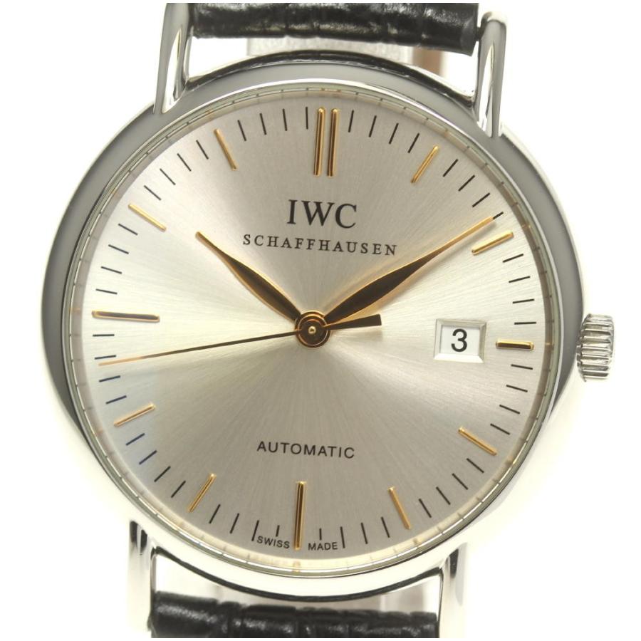 IWC SCHAFFHAUSEN ☆良品【IWC】ポートフィノ デイト IW356303 自動巻き メンズ【ev15】 : CLOSER ...