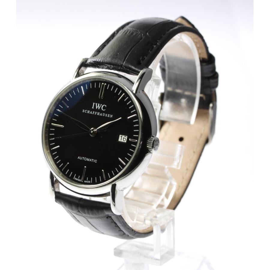 IWC SCHAFFHAUSEN（IWCシャフハウゼン） 【IWC】ポートフィノ IW356305 自動巻き 革ベルト メンズ ...