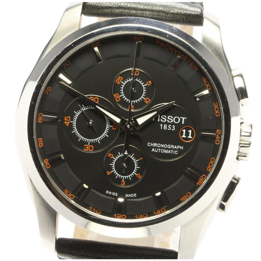 TISSOT 箱保付き【TISSOT】ティソ クロノグラフ T035627 自動巻き メンズ : CLOSER Yahoo!ショップ - 通販 ...