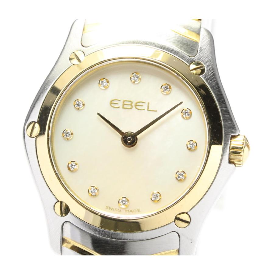 EBEL 【EBEL】エベル クラシックウェーブ 12P 1003F11 クォーツ レディース : CLOSER Yahoo!ショップ - 通販 - Yahoo!ショッピング