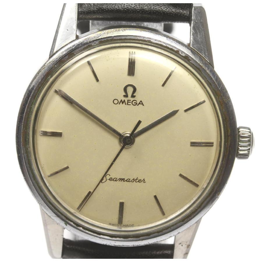 OMEGA 【OMEGA】オメガ シーマスター アンティーク cal.285 手巻き メンズ : CLOSER Yahoo!ショップ - 通販 ...