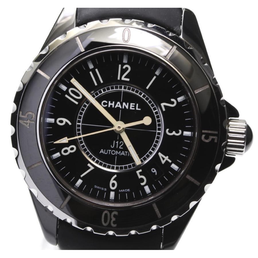 CHANEL（シャネル） ☆ジャンク【CHANEL】シャネル J12 黒セラ H0683 自動巻き メンズ : CLOSER Yahoo ...