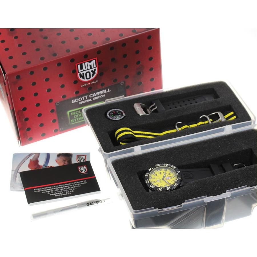 LUMINOX ☆極美品【LUMINOX】ルミノックス ネイビー 海軍シールズ スコットキャッセルスペシャルエディション XS.3955 ...
