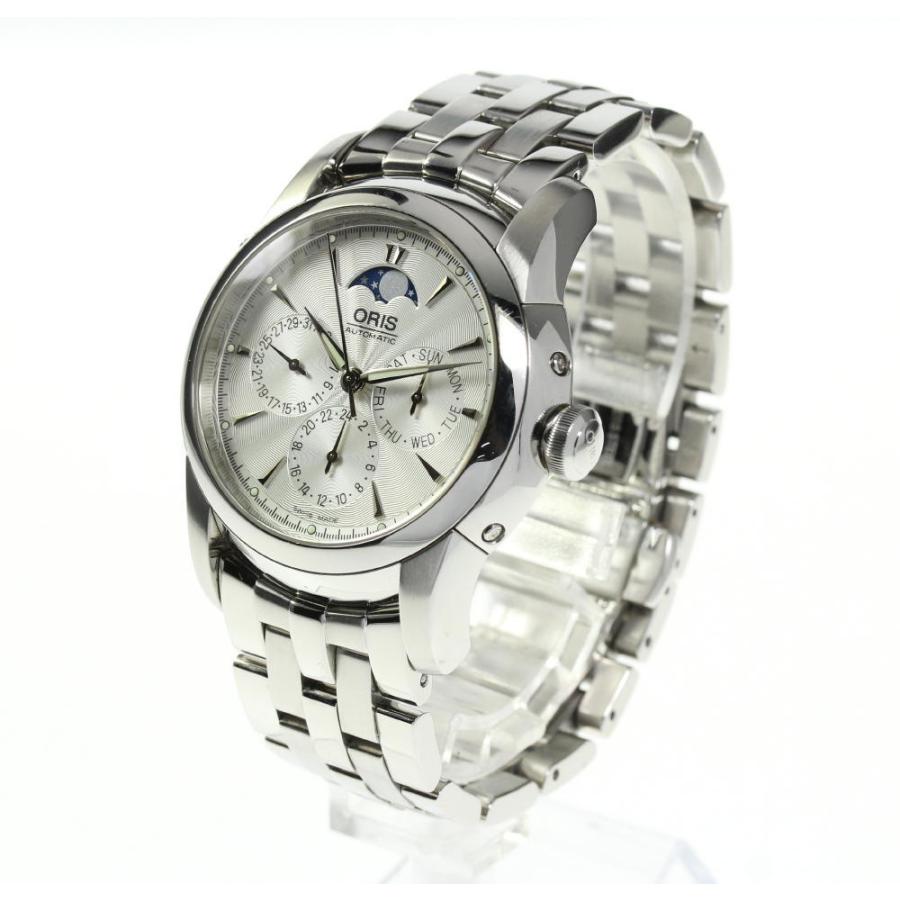 ORIS 【ORIS】オリス トリプルカレンダー ムーンフェイズ 7546A 自動巻き メンズ : CLOSER Yahoo!ショップ ...
