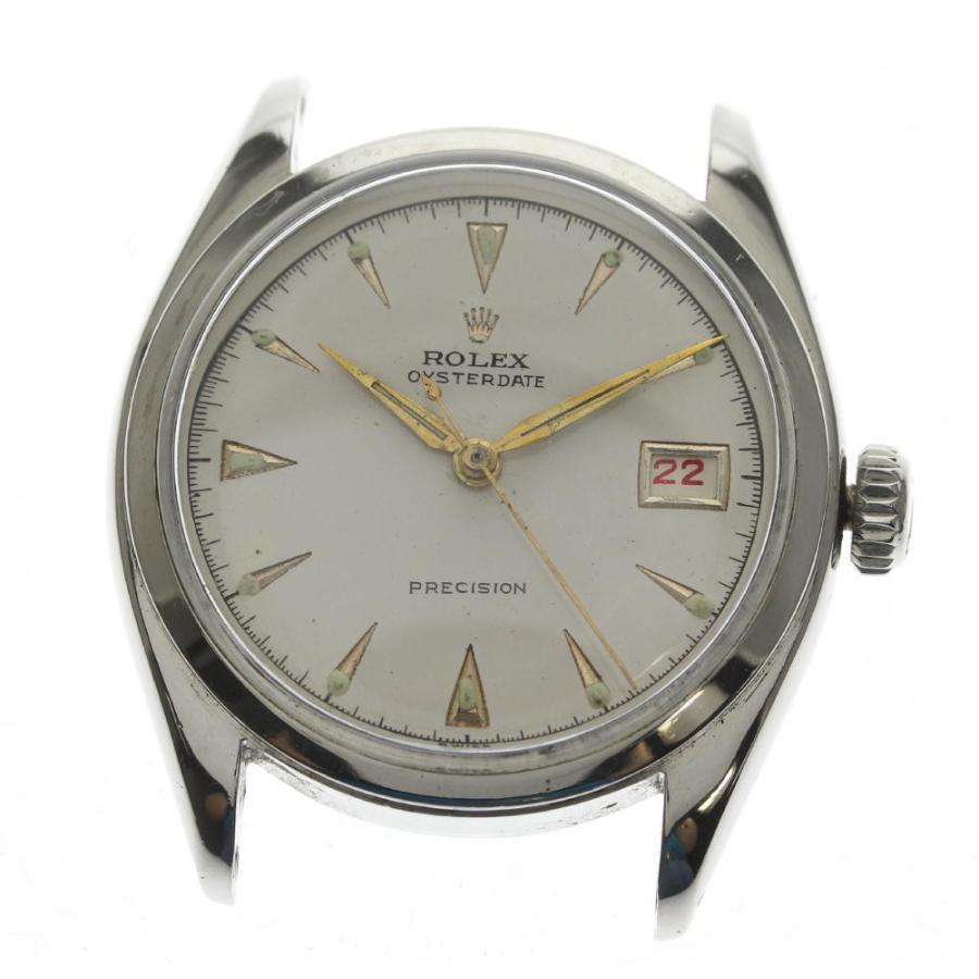 ROLEX ☆訳あり【ROLEX】ロレックス オイスターデイト cal.740 手巻き メンズ : CLOSER Yahoo!ショップ ...