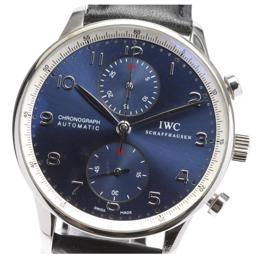 IWC SCHAFFHAUSEN（IWCシャフハウゼン） 【IWC】IWC ポルトギーゼ ローレウス クロノグラフ IW371432 自動巻き ...