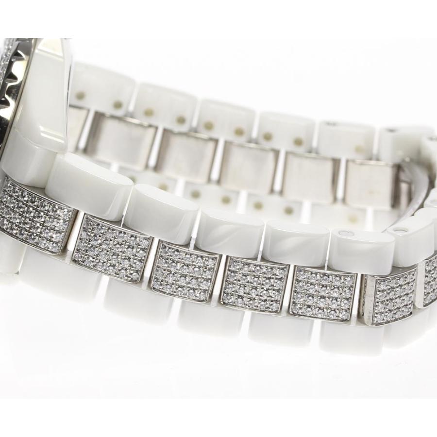 CHANEL 【CHANEL】シャネル J12 H1422 ベゼル・ブレスダイヤ 白セラミック 自動巻き メンズ : CLOSER Yahoo ...